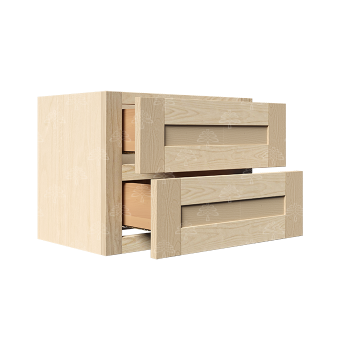 Lancaster Natural Shaker Counter Top Drawer – LifeArt Cabinetry