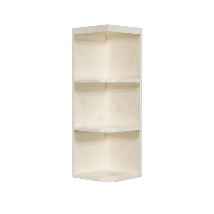 Princeton Off-white Wall Open End Shelf No Door 2 Fixed Shelves (Left ...